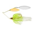 War Eagle Double Willow Gold Frame Spinnerbait 12Oz White Chartreuse WE12GW02 | Zoro